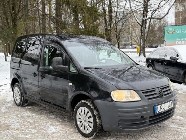 Black Volkswagen Caddy 2005 in Kaunas, with an engine capacity of 1.90 L and mileage of 370 thousand km for 1450 €, photo 3 on AUTOMOTO.COM.LV