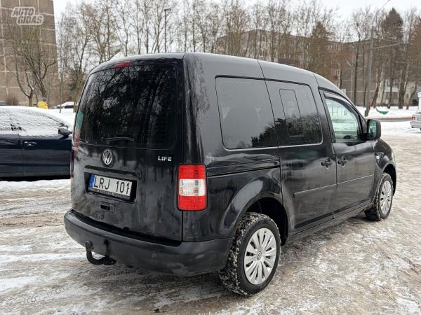 Black Volkswagen Caddy 2005 in Kaunas, with an engine capacity of 1.90 L and mileage of 370 thousand km for 1450 €, photo 5 on AUTOMOTO.COM.LV