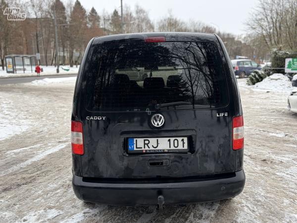 Black Volkswagen Caddy 2005 in Kaunas, with an engine capacity of 1.90 L and mileage of 370 thousand km for 1450 €, photo 6 on AUTOMOTO.COM.LV