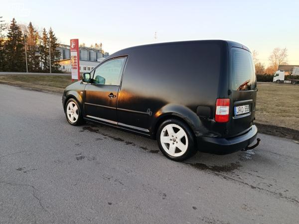 Melns Volkswagen Caddy 2006 Joniškis, ar dzinēja tilpumu 1.90 L un nobraukumu 415 tūkst. km par 1350 €, foto 1 vietnē AUTOMOTO.COM.LV