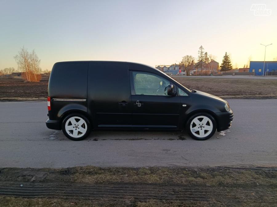 Melns Volkswagen Caddy 2006 Joniškis, ar dzinēja tilpumu 1.90 L un nobraukumu 415 tūkst. km par 1350 €, foto 2 vietnē AUTOMOTO.COM.LV