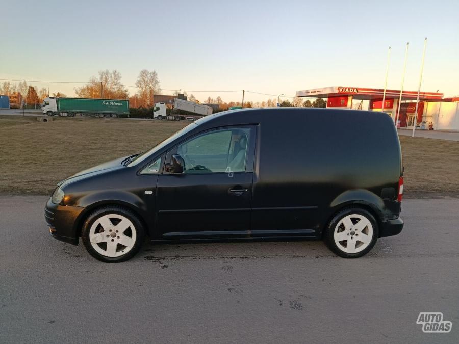 Melns Volkswagen Caddy 2006 Joniškis, ar dzinēja tilpumu 1.90 L un nobraukumu 415 tūkst. km par 1350 €, foto 17 vietnē AUTOMOTO.COM.LV