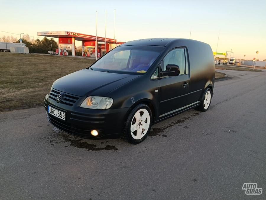 Melns Volkswagen Caddy 2006 Joniškis, ar dzinēja tilpumu 1.90 L un nobraukumu 415 tūkst. km par 1350 €, foto 24 vietnē AUTOMOTO.COM.LV