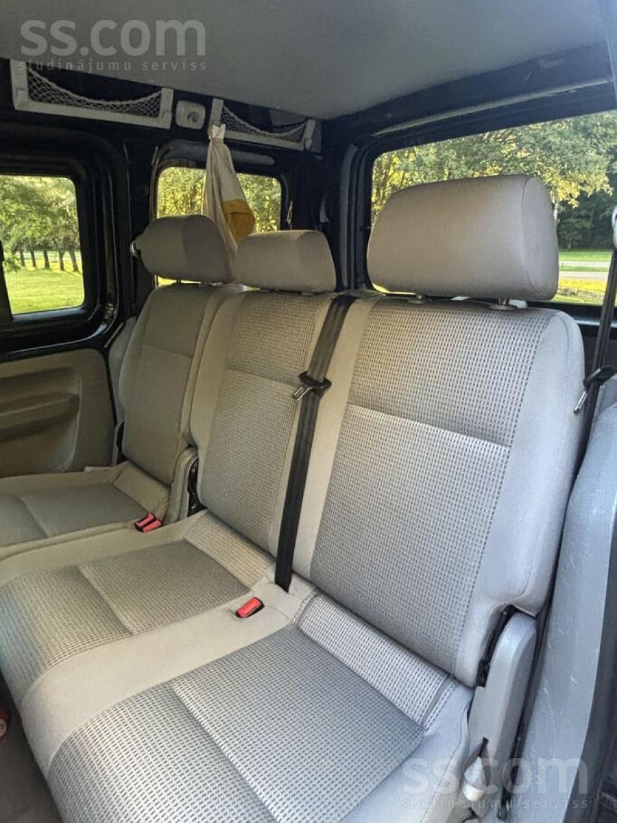 Black Volkswagen Caddy 2006 in Riga, with an engine capacity of 1.90 L and mileage of 251 thousand km for 4100 €, photo 12 on AUTOMOTO.COM.LV
