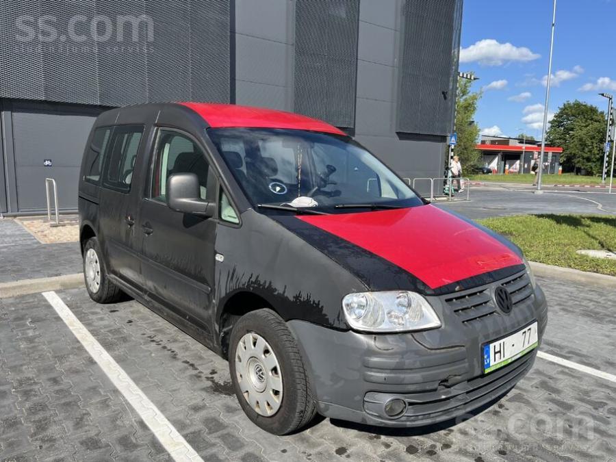 Melns Volkswagen Caddy 2006 Rīga, ar dzinēja tilpumu 1.90 L un nobraukumu 440 tūkst. km par 1750 €, foto 3 vietnē AUTOMOTO.COM.LV