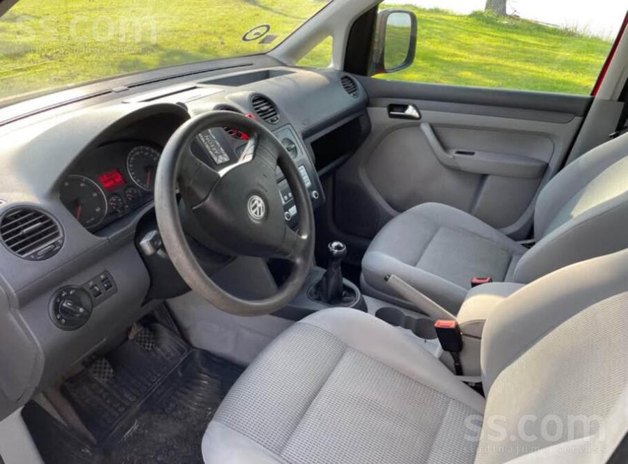 Melns Volkswagen Caddy 2006 Rīga, ar dzinēja tilpumu 1.90 L un nobraukumu 440 tūkst. km par 1750 €, foto 6 vietnē AUTOMOTO.COM.LV