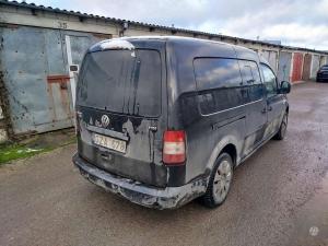 Melns Volkswagen Caddy 2008 Panevēža, ar dzinēja tilpumu 1.90 L un nobraukumu 570 tūkst. km par 1100 €, foto 3 vietnē AUTOMOTO.COM.LV
