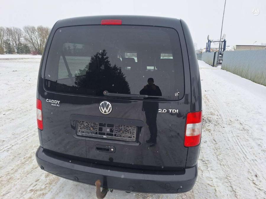 Melns Volkswagen Caddy 2008 Marijampole, ar dzinēja tilpumu 2.00 L un nobraukumu 274 tūkst. km par 5350 €, foto 6 vietnē AUTOMOTO.COM.LV