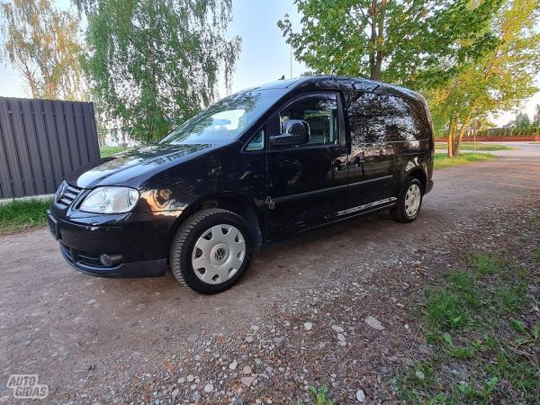 Black Volkswagen Caddy 2008 in Vilnius, with an engine capacity of 2.00 L and mileage of 272 thousand km for 5450 €, photo 1 on AUTOMOTO.COM.LV