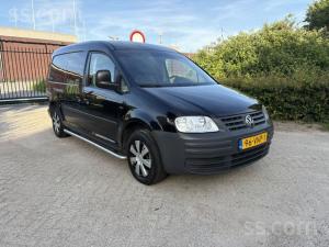 Black Volkswagen Caddy 2008 in Ogre, with an engine capacity of 1.90 L and mileage of 244 thousand km for 4950 €, photo 5 on AUTOMOTO.COM.LV