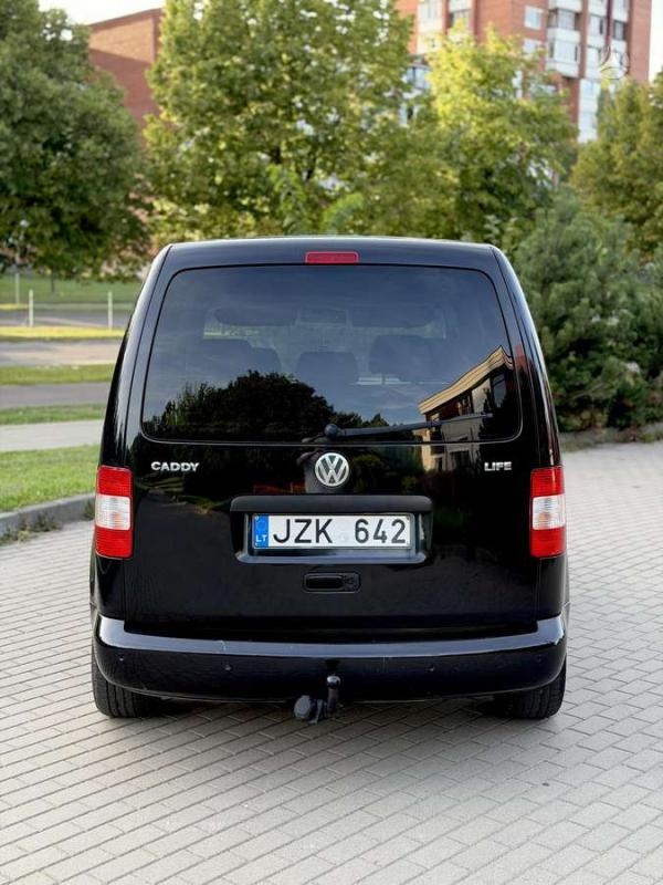 Melns Volkswagen Caddy 2008 Viļņa, ar dzinēja tilpumu 1.90 L un nobraukumu 295 tūkst. km par 3500 €, foto 6 vietnē AUTOMOTO.COM.LV