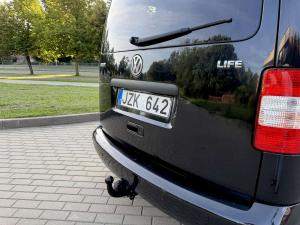 Black Volkswagen Caddy 2008 in Vilnius, with an engine capacity of 1.90 L and mileage of 295 thousand km for 3500 €, photo 11 on AUTOMOTO.COM.LV