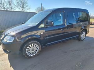 Melns Volkswagen Caddy 2008 Marijampole, ar dzinēja tilpumu 2.00 L un nobraukumu 274 tūkst. km par 5250 €, foto  vietnē AUTOMOTO.COM.LV