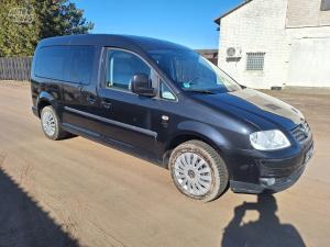 Melns Volkswagen Caddy 2008 Marijampole, ar dzinēja tilpumu 2.00 L un nobraukumu 274 tūkst. km par 5250 €, foto 3 vietnē AUTOMOTO.COM.LV