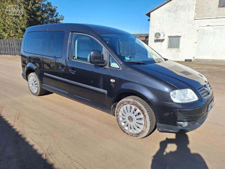 Melns Volkswagen Caddy 2008 Marijampole, ar dzinēja tilpumu 2.00 L un nobraukumu 274 tūkst. km par 5250 €, foto 3 vietnē AUTOMOTO.COM.LV