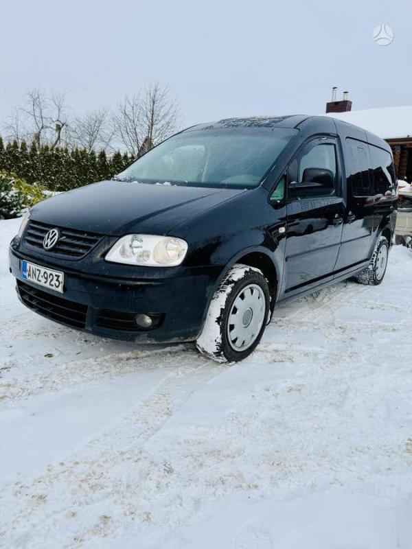 Melns Volkswagen Caddy 2009 Kauņa, ar dzinēja tilpumu 1.90 L un nobraukumu 300 tūkst. km par 5450 €, foto 2 vietnē AUTOMOTO.COM.LV