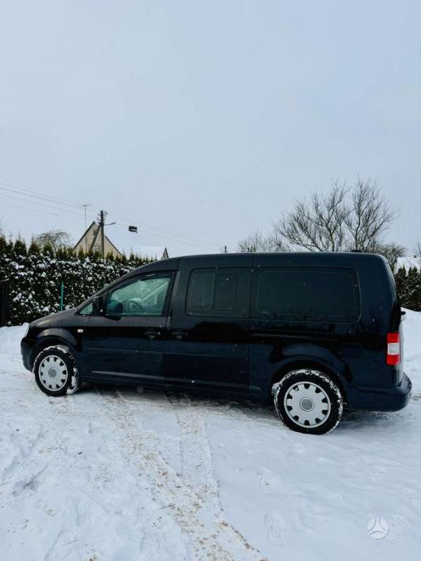 Melns Volkswagen Caddy 2009 Kauņa, ar dzinēja tilpumu 1.90 L un nobraukumu 300 tūkst. km par 5450 €, foto 3 vietnē AUTOMOTO.COM.LV