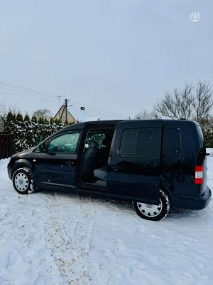 Black Volkswagen Caddy 2009 in Kaunas, with an engine capacity of 1.90 L and mileage of 300 thousand km for 5450 €, photo 5 on AUTOMOTO.COM.LV