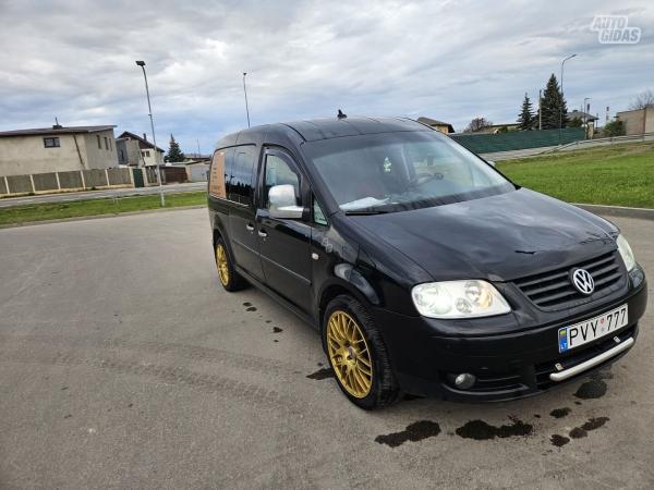 Black Volkswagen Caddy 2009 in Kaunas, with an engine capacity of 1.90 L and mileage of 305 thousand km for 5500 €, photo 4 on AUTOMOTO.COM.LV