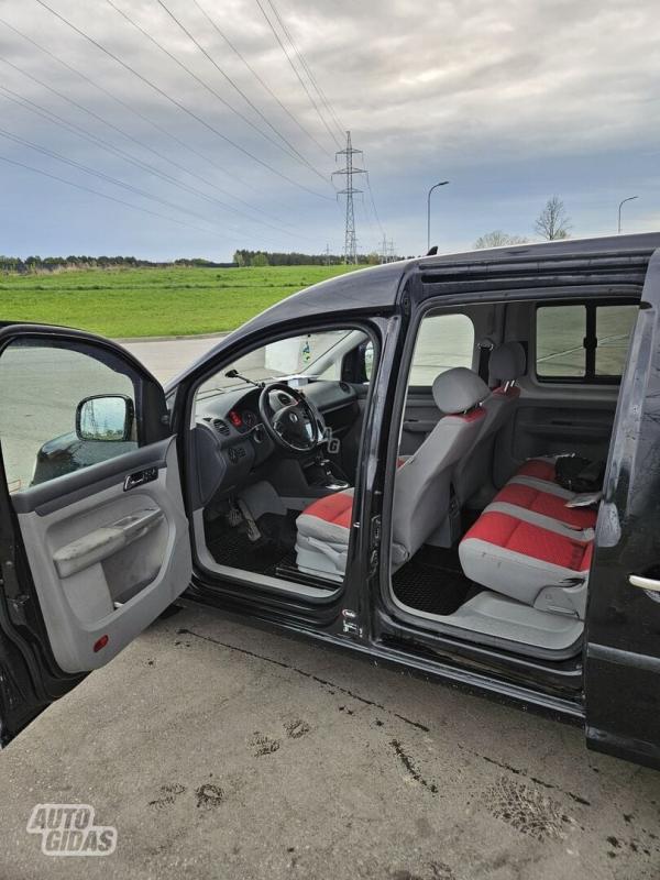 Black Volkswagen Caddy 2009 in Kaunas, with an engine capacity of 1.90 L and mileage of 305 thousand km for 5500 €, photo 8 on AUTOMOTO.COM.LV
