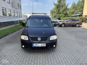 Black Volkswagen Caddy 2009 in Vilnius, with an engine capacity of 2.00 L and mileage of 300 thousand km for 1800 €, photo 3 on AUTOMOTO.COM.LV