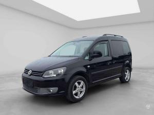 Melns Volkswagen Caddy 2010 Kauņa, ar dzinēja tilpumu 1.60 L un nobraukumu 247 tūkst. km par 6590 €, foto  vietnē AUTOMOTO.COM.LV