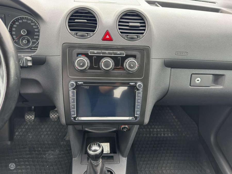 Melns Volkswagen Caddy 2010 Kauņa, ar dzinēja tilpumu 1.60 L un nobraukumu 247 tūkst. km par 6590 €, foto 15 vietnē AUTOMOTO.COM.LV