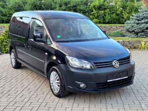 Black Volkswagen Caddy 2011 in Vilnius, with an engine capacity of 1.60 L and mileage of 283 thousand km for 6999 €, photo  on AUTOMOTO.COM.LV