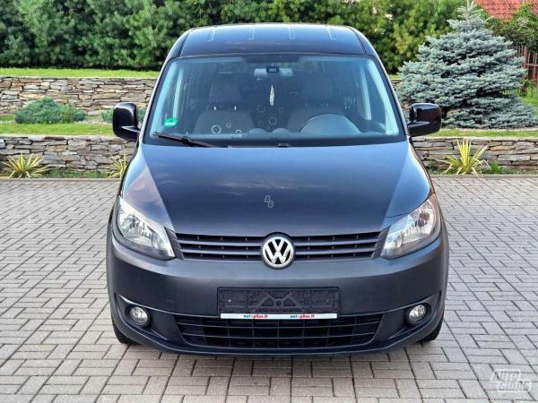 Black Volkswagen Caddy 2011 in Vilnius, with an engine capacity of 1.60 L and mileage of 283 thousand km for 6999 €, photo 2 on AUTOMOTO.COM.LV