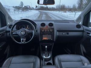 Black Volkswagen Caddy 2011 in Ukmerge, with an engine capacity of 1.60 L and mileage of 173 thousand km for 5550 €, photo 13 on AUTOMOTO.COM.LV