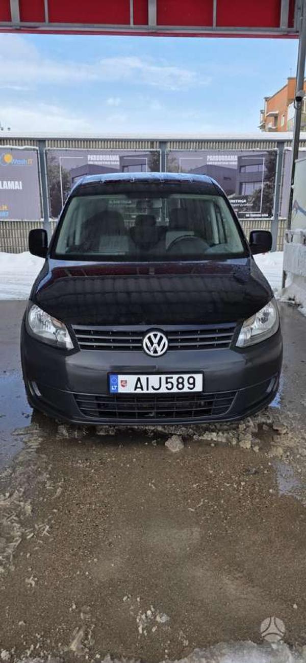 Melns Volkswagen Caddy 2011 Klaipėda, ar dzinēja tilpumu 1.60 L un nobraukumu 244 tūkst. km par 6250 €, foto 3 vietnē AUTOMOTO.COM.LV