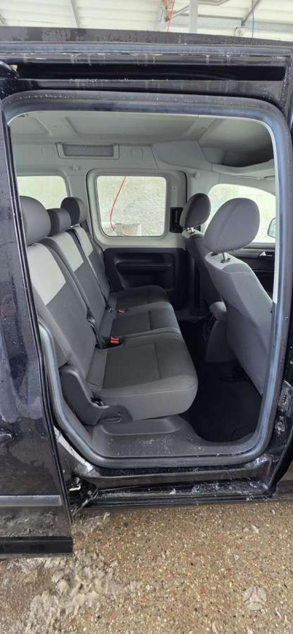 Melns Volkswagen Caddy 2011 Klaipėda, ar dzinēja tilpumu 1.60 L un nobraukumu 244 tūkst. km par 6250 €, foto 10 vietnē AUTOMOTO.COM.LV