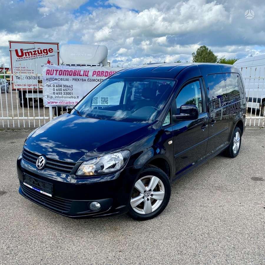 Black Volkswagen Caddy 2011 in Marijampole, with an engine capacity of 1.97 L and mileage of 325 thousand km for 6900 €, photo 1 on AUTOMOTO.COM.LV