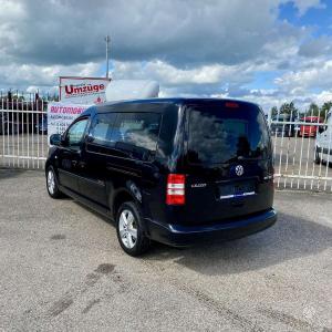 Black Volkswagen Caddy 2011 in Marijampole, with an engine capacity of 1.97 L and mileage of 325 thousand km for 6900 €, photo 6 on AUTOMOTO.COM.LV