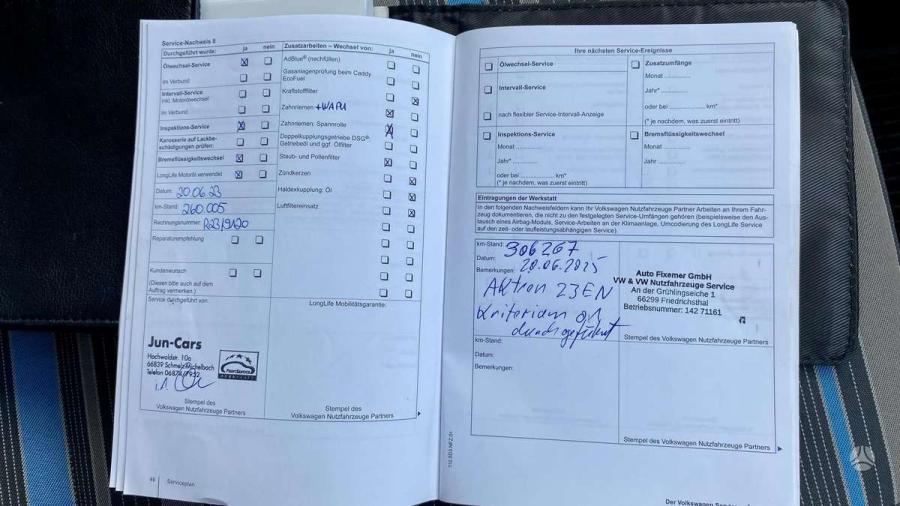 Black Volkswagen Caddy 2011 in Marijampole, with an engine capacity of 1.97 L and mileage of 325 thousand km for 6900 €, photo 13 on AUTOMOTO.COM.LV