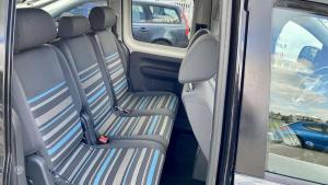 Black Volkswagen Caddy 2011 in Marijampole, with an engine capacity of 1.97 L and mileage of 325 thousand km for 6900 €, photo 14 on AUTOMOTO.COM.LV