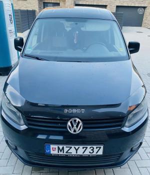 Black Volkswagen Caddy 2011 in Vilnius, with an engine capacity of 1.60 L and mileage of 341 thousand km for 6000 €, photo 4 on AUTOMOTO.COM.LV