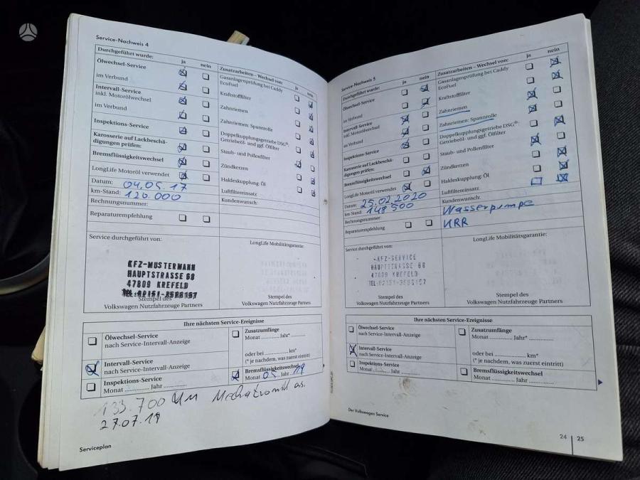 Черный Фольксваген Кадди 2011 в Юрбаркас, объемом двигателя 1.60 л и пробегом 182 тыс. км за 6350 €, фото 28 на AUTOMOTO.COM.LV