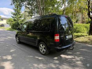 Black Volkswagen Caddy 2011 in Vilnius, with an engine capacity of 1.60 L and mileage of 327 thousand km for 5900 €, photo 6 on AUTOMOTO.COM.LV