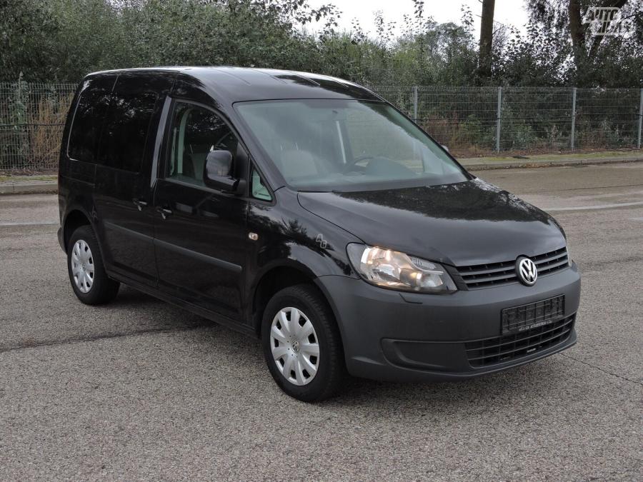 Black Volkswagen Caddy 2011 in Marijampole, with an engine capacity of 1.20 L and mileage of 197 thousand km for 3950 €, photo 4 on AUTOMOTO.COM.LV