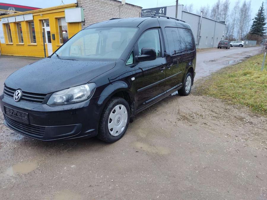 Melns Volkswagen Caddy 2012 Ukmergė, ar dzinēja tilpumu 1.60 L un nobraukumu 250 tūkst. km par 6900 €, foto 5 vietnē AUTOMOTO.COM.LV