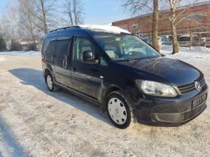 Melns Volkswagen Caddy 2012 Ukmergė, ar dzinēja tilpumu 1.60 L un nobraukumu 250 tūkst. km par 6500 €, foto 2 vietnē AUTOMOTO.COM.LV