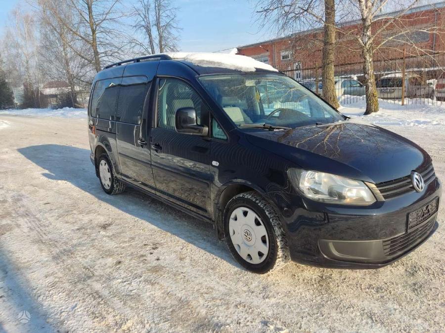 Melns Volkswagen Caddy 2012 Ukmergė, ar dzinēja tilpumu 1.60 L un nobraukumu 250 tūkst. km par 6500 €, foto 2 vietnē AUTOMOTO.COM.LV