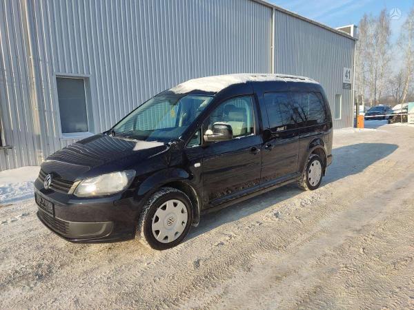 Melns Volkswagen Caddy 2012 Ukmergė, ar dzinēja tilpumu 1.60 L un nobraukumu 250 tūkst. km par 6500 €, foto 3 vietnē AUTOMOTO.COM.LV