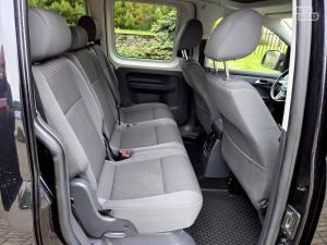 Black Volkswagen Caddy 2012 in Vilnius, with an engine capacity of 1.60 L and mileage of 248 thousand km for 6650 €, photo 20 on AUTOMOTO.COM.LV