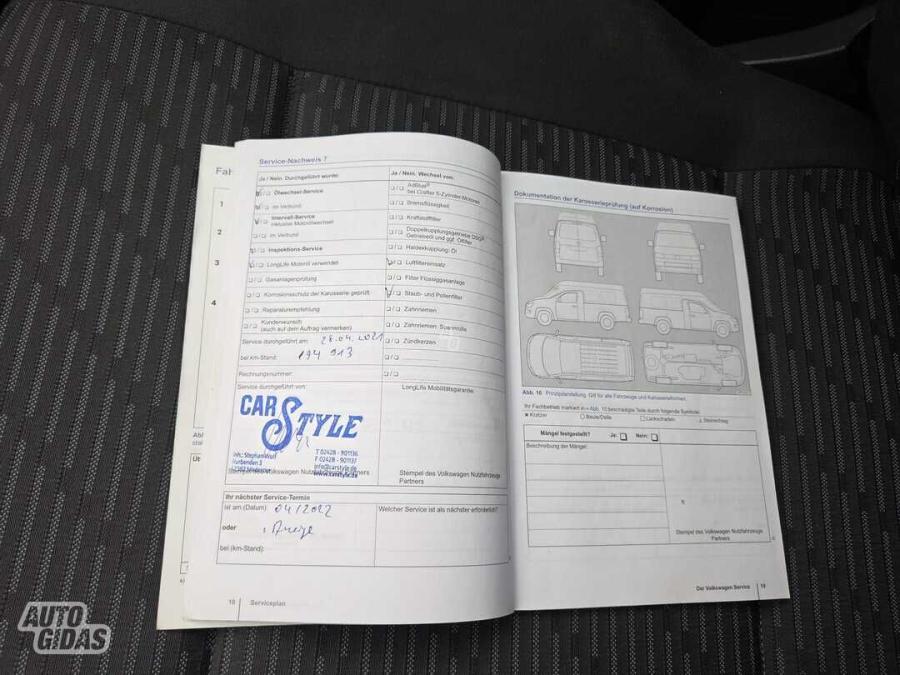 Black Volkswagen Caddy 2012 in Vilnius, with an engine capacity of 1.60 L and mileage of 248 thousand km for 6650 €, photo 35 on AUTOMOTO.COM.LV