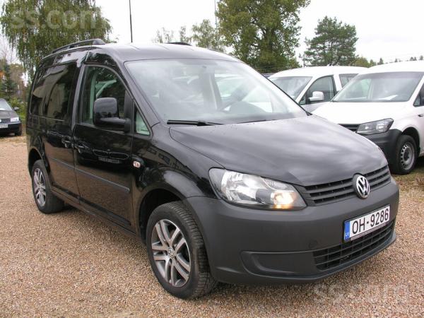 Melns Volkswagen Caddy 2012 Rīga, ar dzinēja tilpumu 1.60 L un nobraukumu 267 tūkst. km par 7300 €, foto 2 vietnē AUTOMOTO.COM.LV