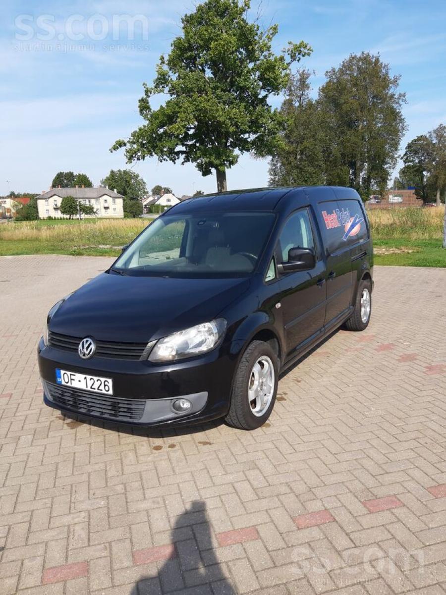 Melns Volkswagen Caddy 2012 Valmiera, ar dzinēja tilpumu 2.00 L un nobraukumu 329 tūkst. km par 6990 €, foto 1 vietnē AUTOMOTO.COM.LV