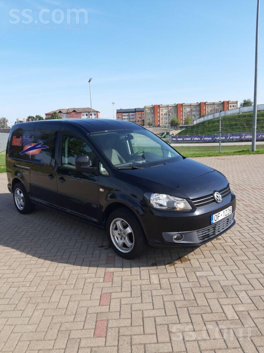 Melns Volkswagen Caddy 2012 Valmiera, ar dzinēja tilpumu 2.00 L un nobraukumu 329 tūkst. km par 6990 €, foto 3 vietnē AUTOMOTO.COM.LV