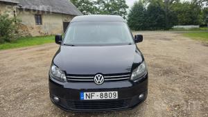 Melns Volkswagen Caddy 2012 Valmiera, ar dzinēja tilpumu 1.60 L un nobraukumu 428 tūkst. km par 3950 €, foto  vietnē AUTOMOTO.COM.LV